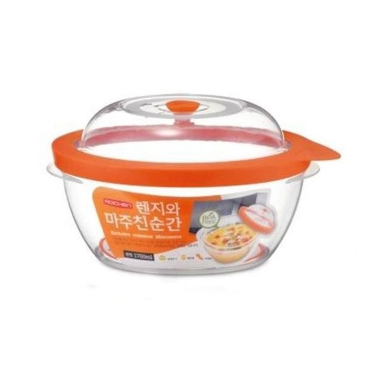 로이첸 Nc21352a255 전자렌지 용기 원형 1700ml 반찬통 보관통 홈플러스 택배배송