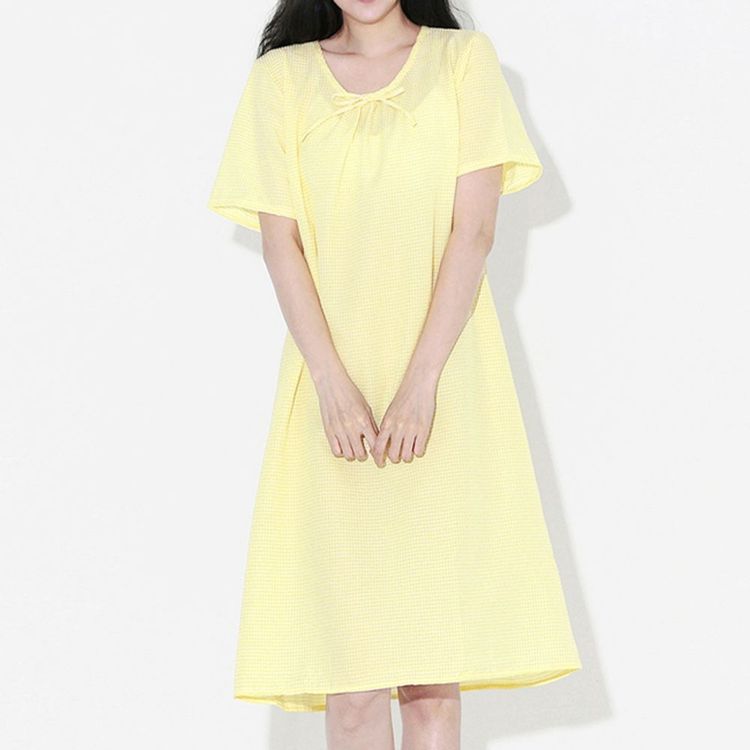 여성잠옷 여성 잠옷원피스 7컬러 1p 반팔 여름 홈웨어 파자마 홈플러스 택배배송