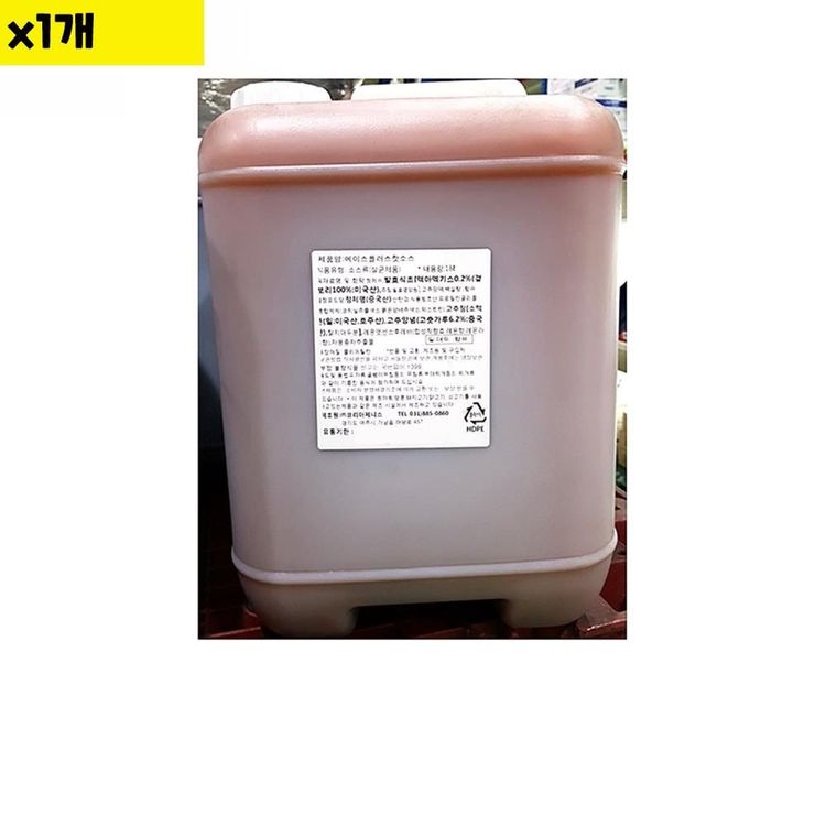 식자재 식당 음식점 식재료 도매 핫소스 18l 1개 홈플러스 택배배송