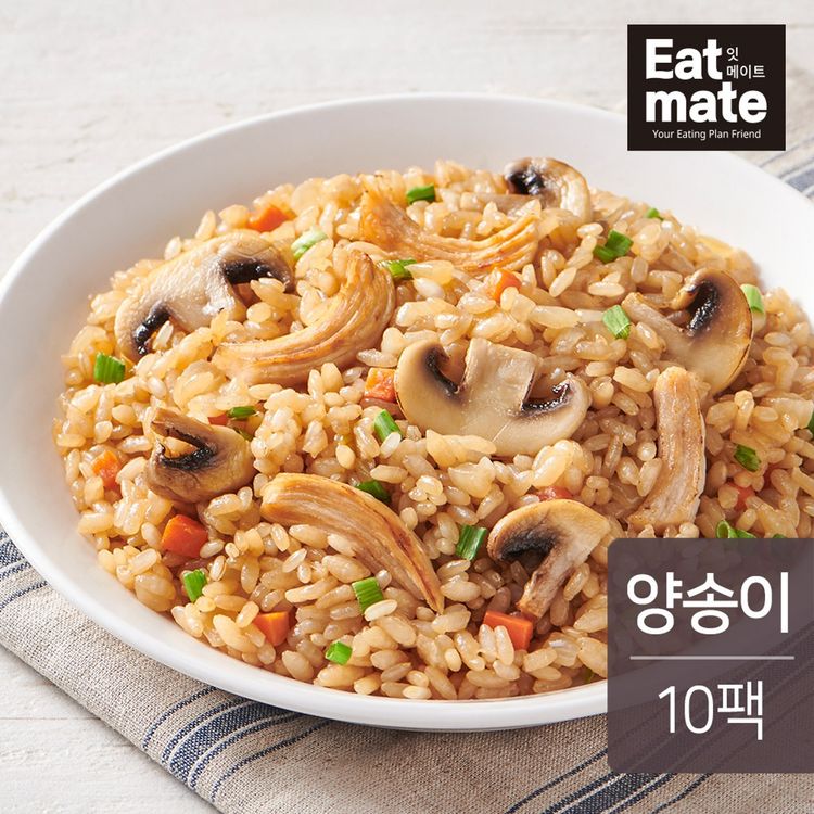 잇메이트 닭가슴살 현미볶음밥 양송이맛 200gx10팩2kg 홈플러스 택배배송