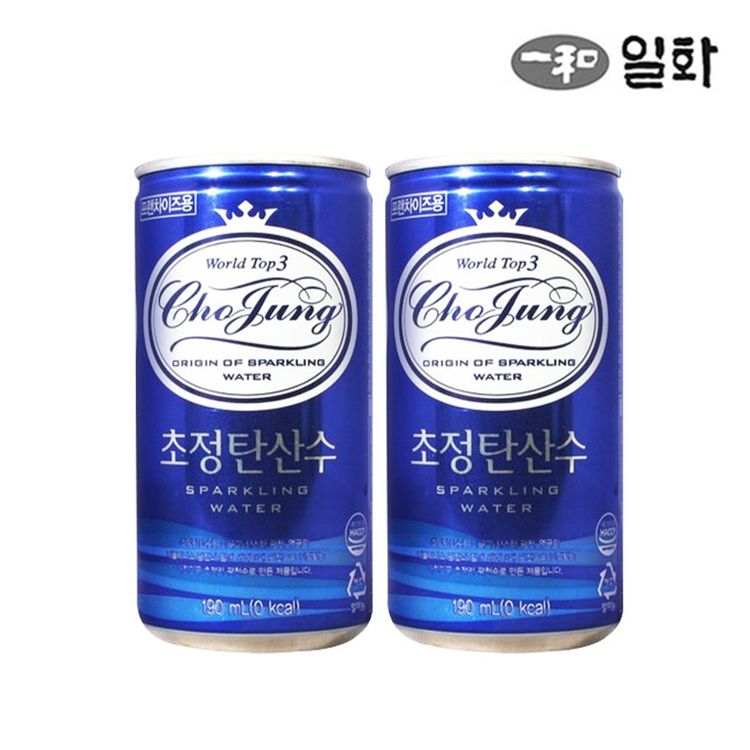 일화 초정탄산수 플레인 190ml X30캔X2박스(총60캔) | 홈플러스 택배배송