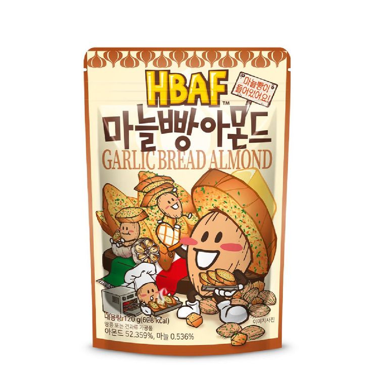 Hbaf 마늘빵 아몬드 120g 홈플러스 익스프레스
