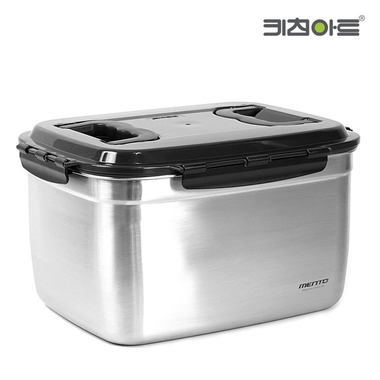키친아트 프리미엄 스텐 밀폐 양념통 김치통 6호 12l 홈플러스 택배배송
