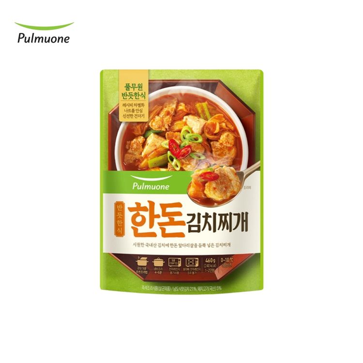 풀무원식품 반듯한식 한돈 김치찌개냉장460g 홈플러스 택배배송