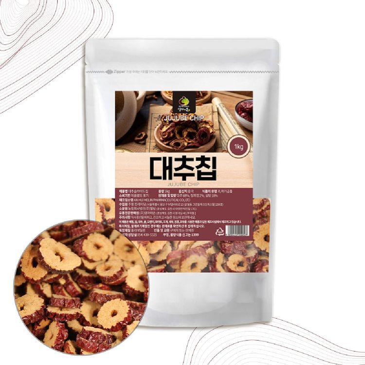 엄마애손 말린 대추 슬라이스 칩 건강 과자 스낵 1kg 홈플러스 택배배송