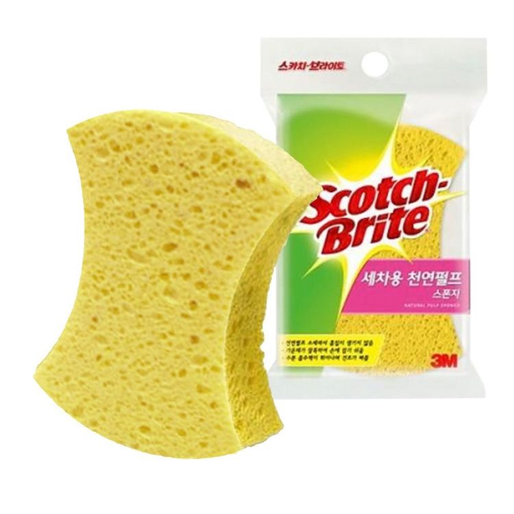 3M 세차스폰지 4580 천연펄프 세차용 스펀지 | 홈플러스 택배배송