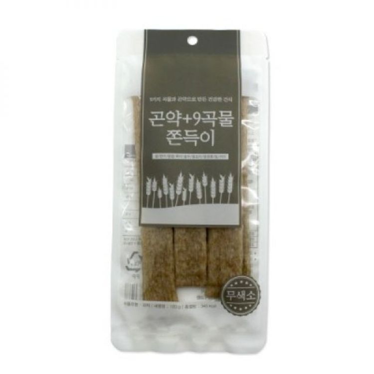 코리아푸드 곤약 9곡물 쫀득이 100g 1개 쪽디기추천 홈플러스 택배배송