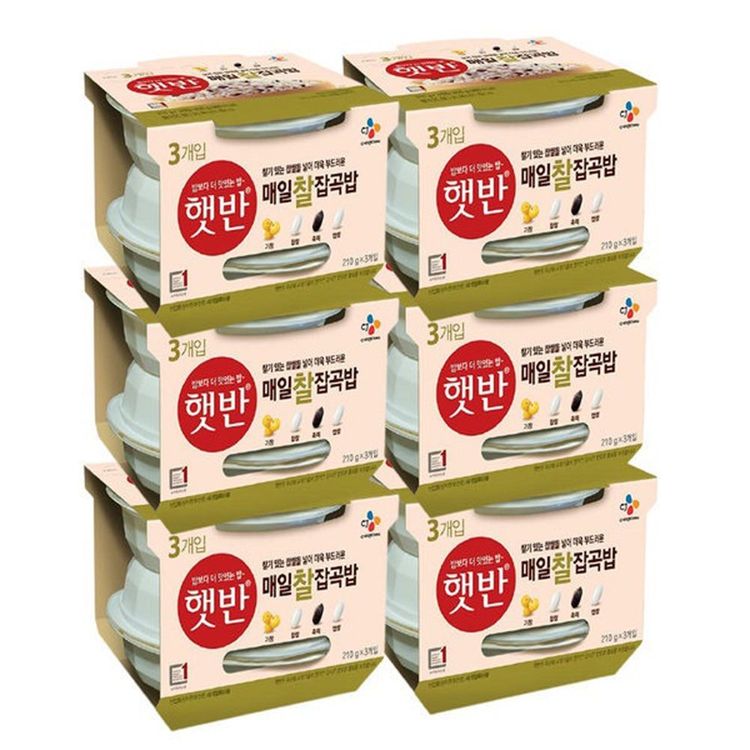 CJ 햇반 매일 찰잡곡밥 210g x 18개 | 홈플러스 판매자택배