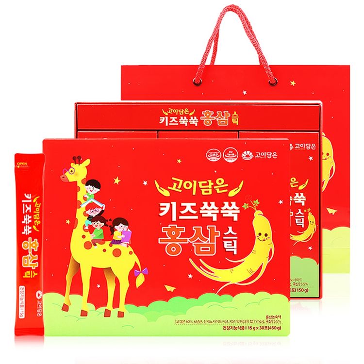 고이담은 키즈 쑥쑥 홍삼스틱 홈플러스 택배배송