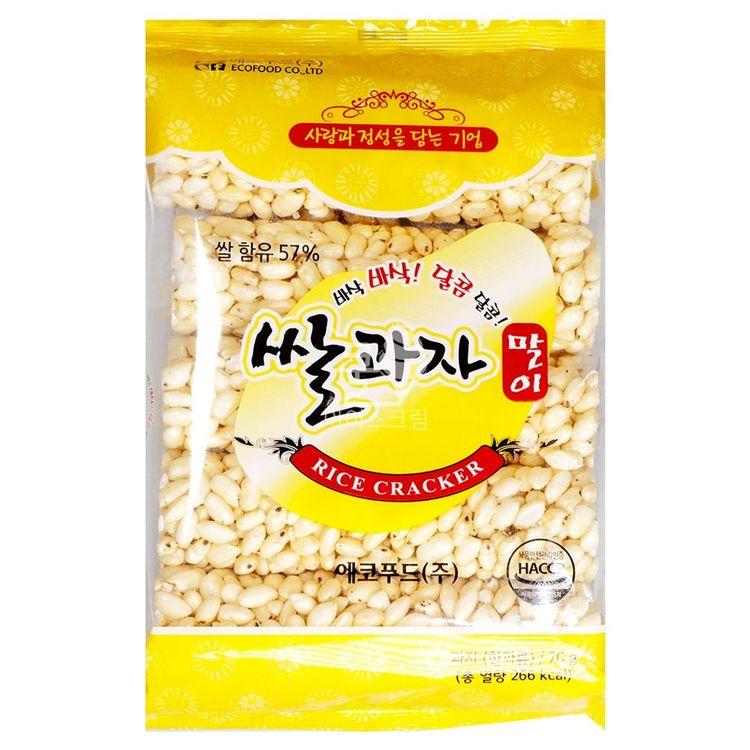 에코푸드 쌀과자말이 70g 1개 홈플러스 택배배송