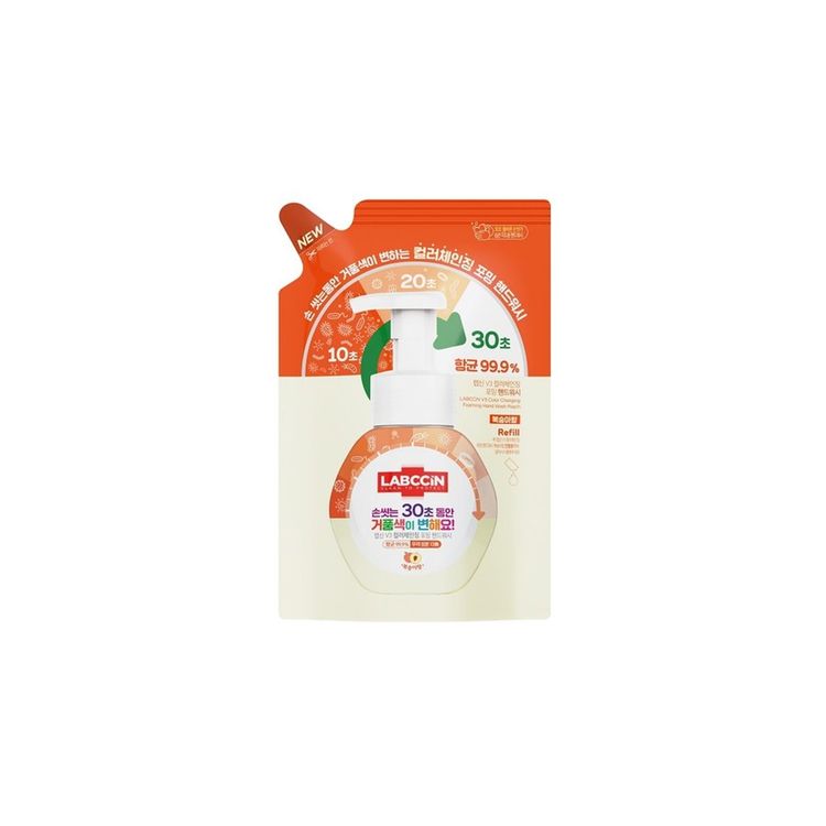 애경 랩신 V3 컬러체인징 복숭아 핸드워시 리필 200ml 홈플러스