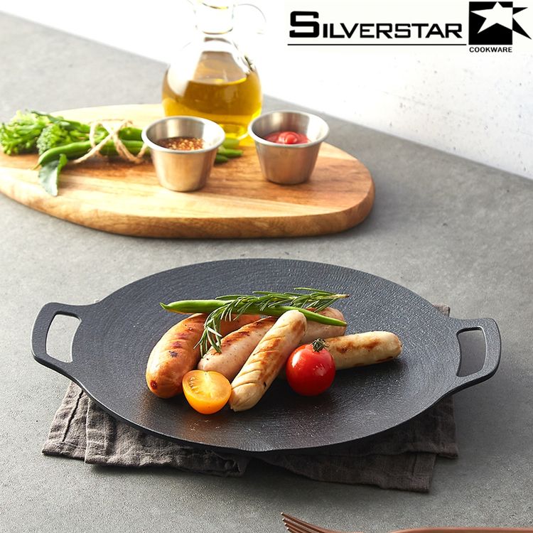 Silverstar 실버스타 오아이씨 실버코팅 가마 그리들 33cm 홈플러스 택배배송