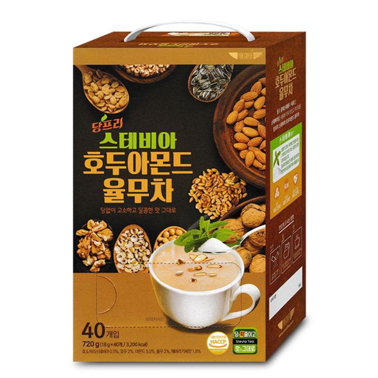 스테비아 호두 아몬드 율무차 40t 홈플러스 택배배송