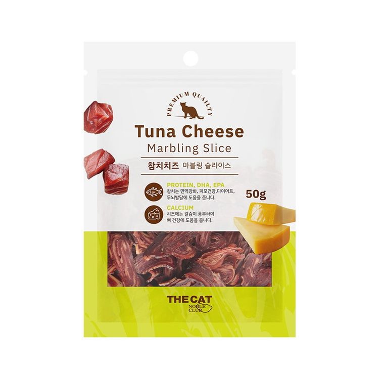 더캣 참치 치즈 마블링 슬라이스 50g 홈플러스