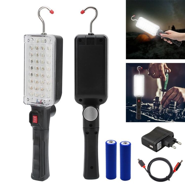 Led 실용적인 N713243de30 충전식 캠핑 랜턴 후레쉬 작업등 18650전지2개 홈플러스 택배배송