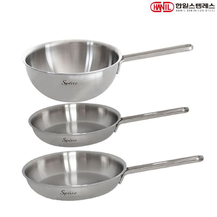 한일sts 스플릿 통5중 스텐레스 Ih 인덕션 후라이팬세트 3종a후2028궁20 홈플러스 택배배송