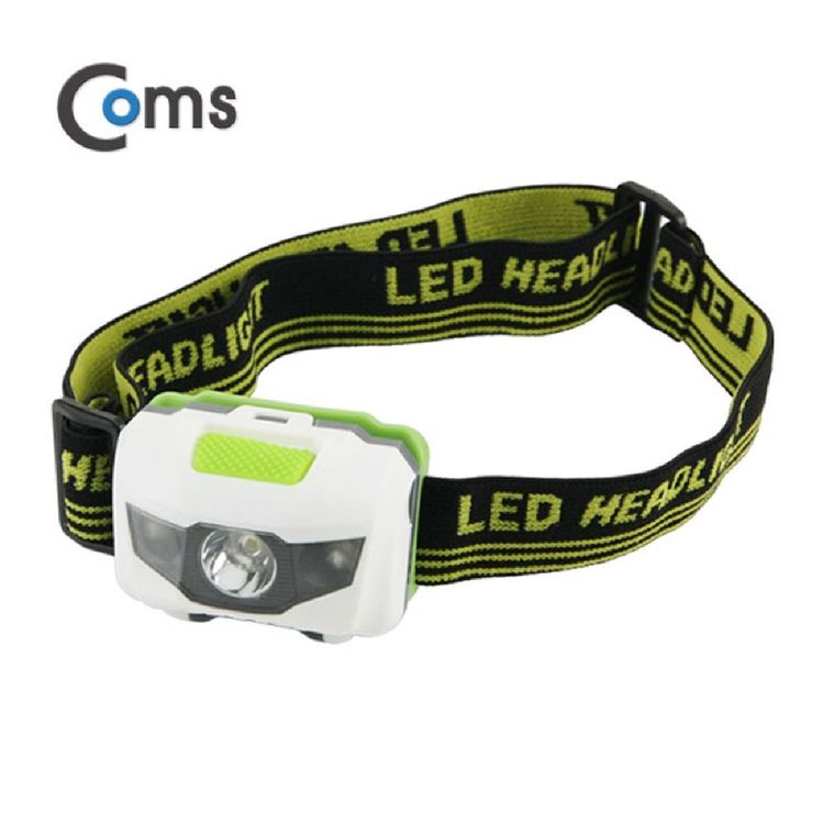 Coms 헤드램프 3wwhite 1led Red 2led Led 램프 홈플러스 택배배송