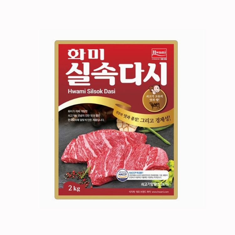 요리친구 화미 실속다시다 2kg(6ea)(1box) | 홈플러스 택배배송