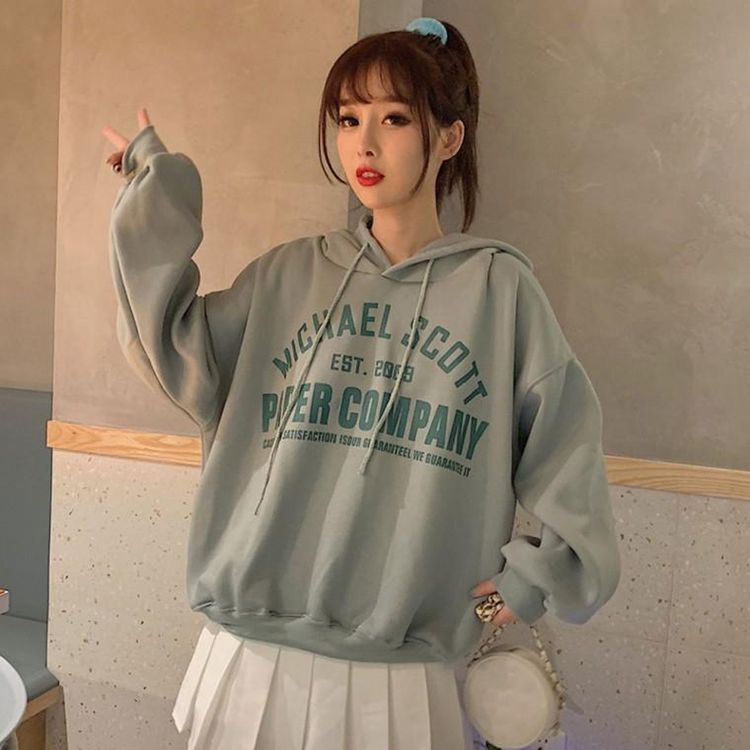 데일리 오버핏 맨투맨 기모 후드 박스 티 셔츠 그린 홈플러스 택배배송