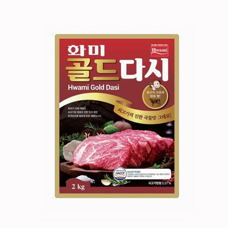요리친구 화미 골드다시다 2kg 6ea 1box | 홈플러스 택배배송