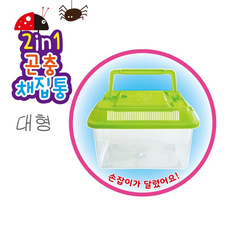 2021년 New 곤충채집통 투명 대형 홈플러스 택배배송