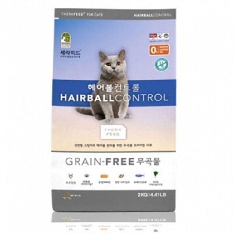 고양이가잘먹는사료 고양이사료 헤어볼컨트롤 2kg 캣사료 고양이가잘먹 홈플러스 택배배송