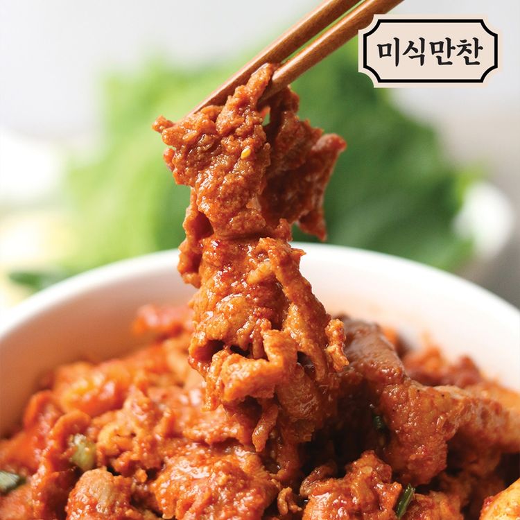 미식만찬 한돈 고추장 돼지불고기 300g 31 총 4팩 12kg 간편식 밀키트 홈플러스 택배배송