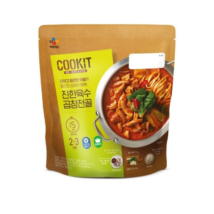 씨제이 쿡킷 진한육수 곱창전골 냉동 760g 홈플러스