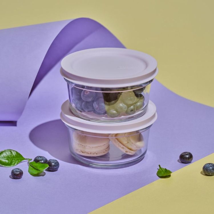 글라스락 원터치 스마트 원형 350ml 2조 기획 | 홈플러스