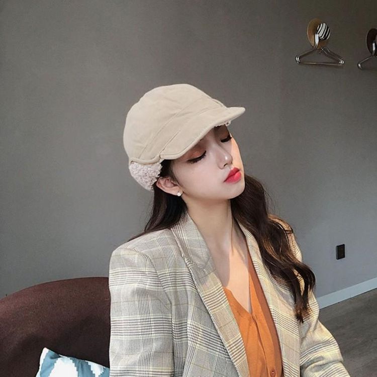방한 귀달이모자 베이지 보온군밤모자 겨울모자 홈플러스 택배배송
