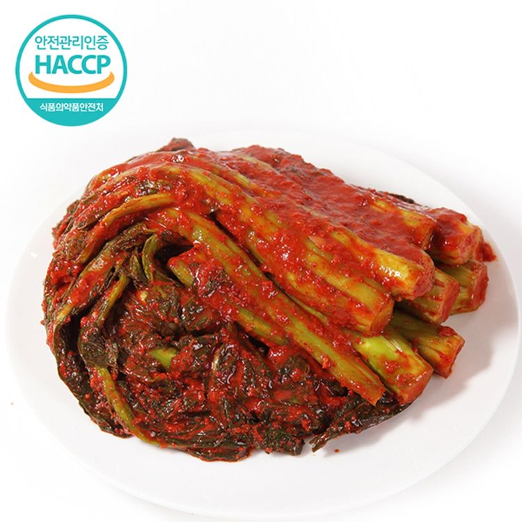 Haccp인증 전라도 국내산 갓김치 1kg 홈플러스 택배배송