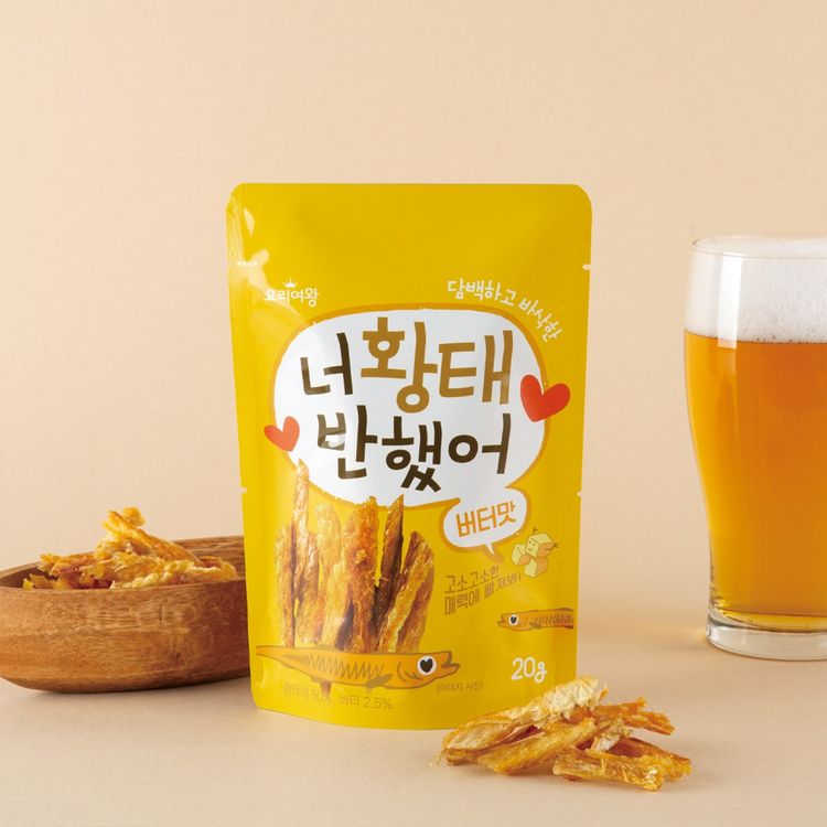 황태스낵 황태 버터맛 20g 홈플러스 택배배송
