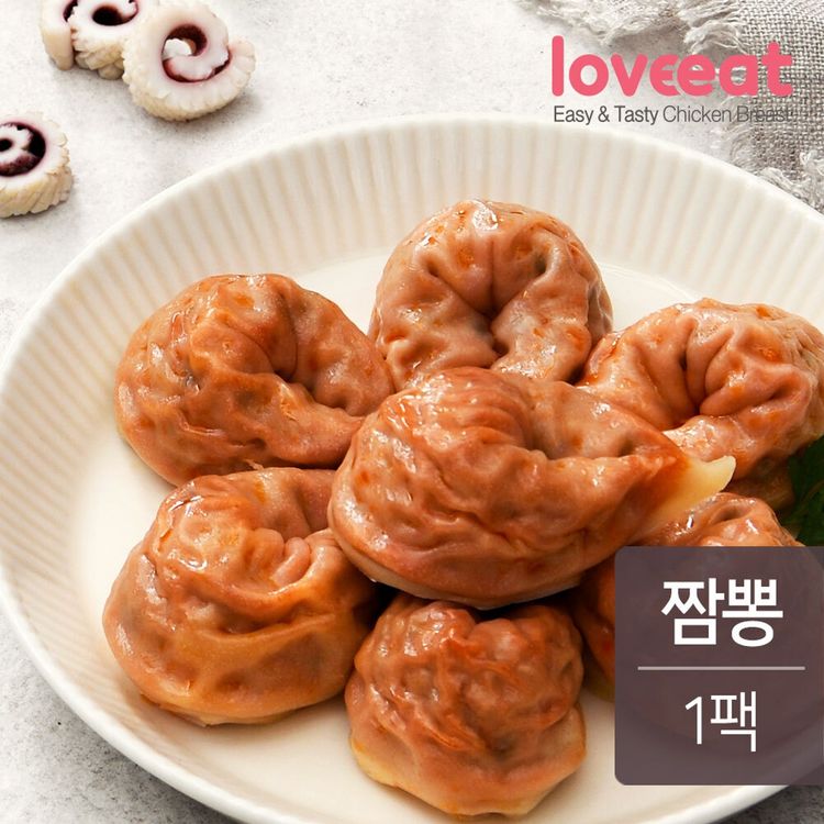 러브잇 닭가슴살 얇은피 만두 짬뽕 180g1팩 홈플러스 택배배송