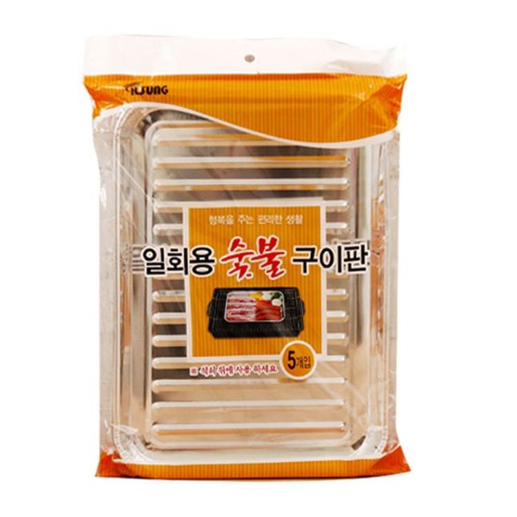 N71329b3e97 실용적인 일회용숯불구이판5p 홈플러스 택배배송