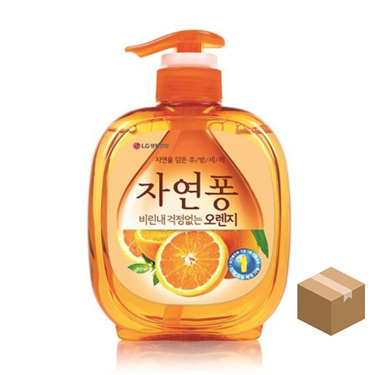 자연퐁 주방세제 오렌지 500gx20개 용기 홈플러스 택배배송