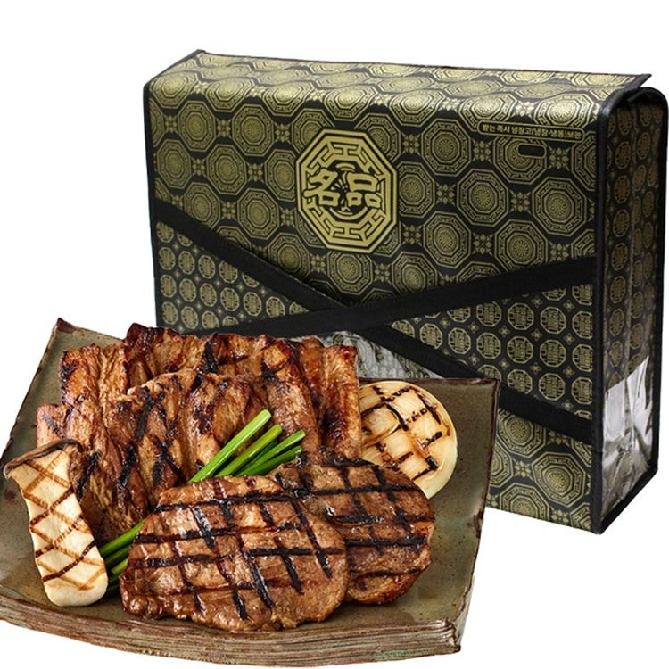 예님푸드 맛있는 외갓집 수제 양념돼지갈비1kg2개 선물세트 홈플러스 택배배송