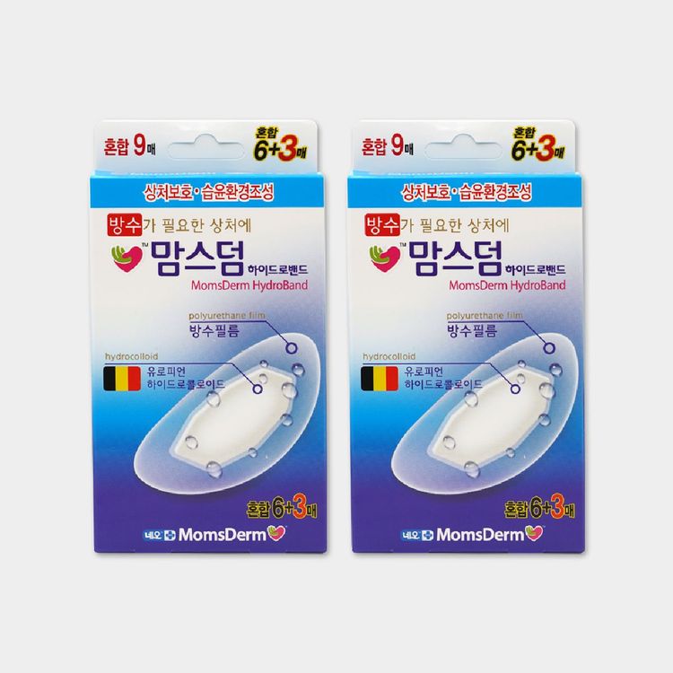 네오 맘스덤 하이드로밴드 혼합형 9매입 X 2개 홈플러스 택배배송