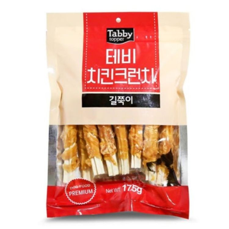 모모펫 Tabby 테비 크런치175g 치킨 길쭉이 홈플러스 택배배송