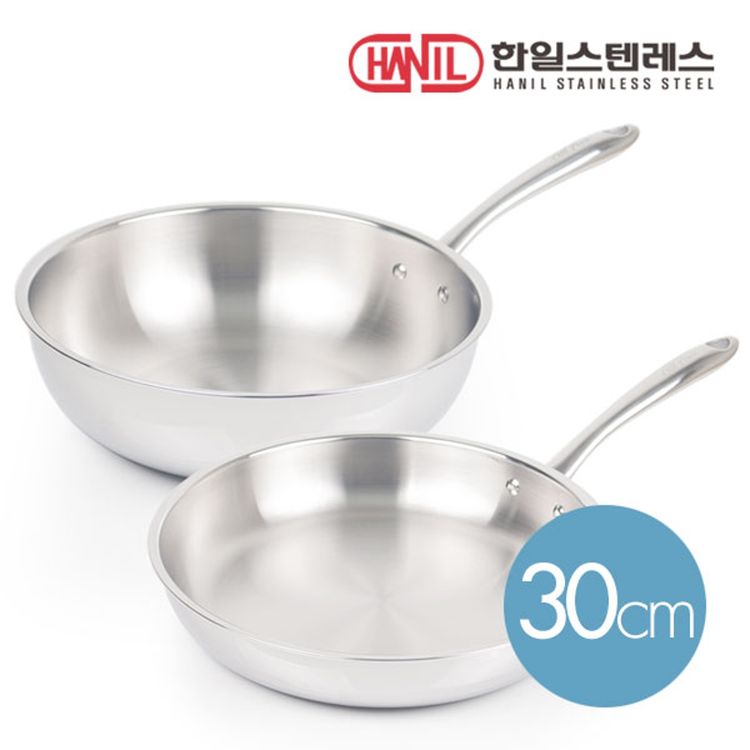 한일스텐레스 올파이브 통오중 스텐후라이팬30cm궁중팬30cm 홈플러스 택배배송