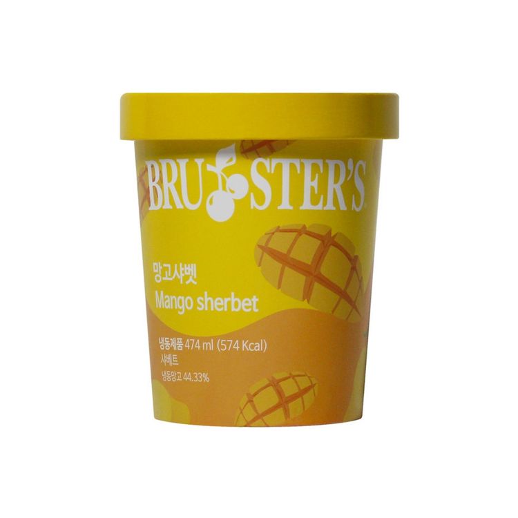 부르스터스 망고샤벳 아이스크림 474ML | 홈플러스