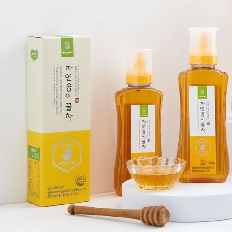 신선코리아 자연산 송이 벌꿀 선물세트 500g 2개입 홈플러스 택배배송