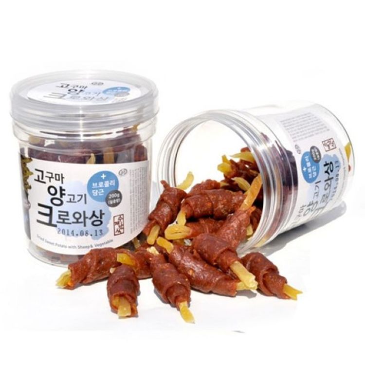 한하루 크로와상 고구마 양고기 200g 강아지 간식 홈플러스 택배배송