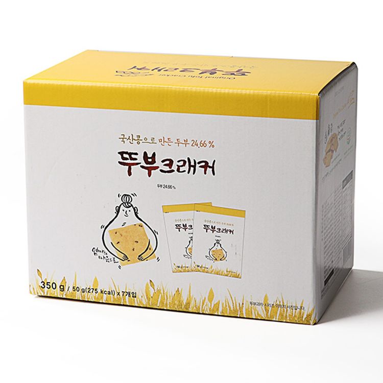 뚜부크래커 50g X 7봉 두부과자 홈플러스 택배배송