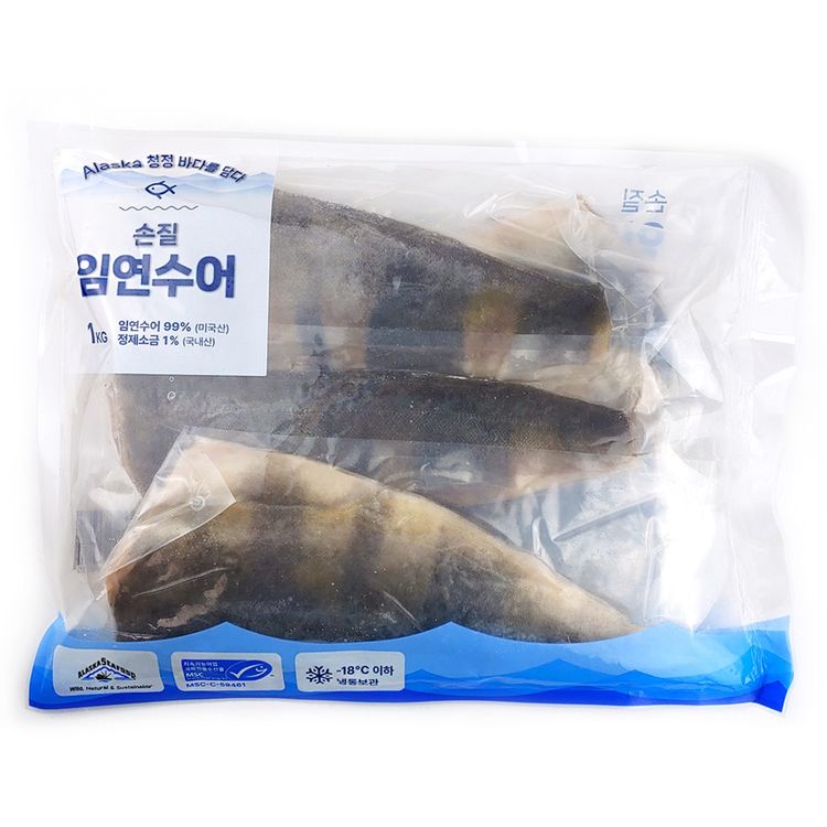 Costco 알래스카 손질 임연수어 1kg Msc 인증 냉동 간편 생선 홈플러스 택배배송