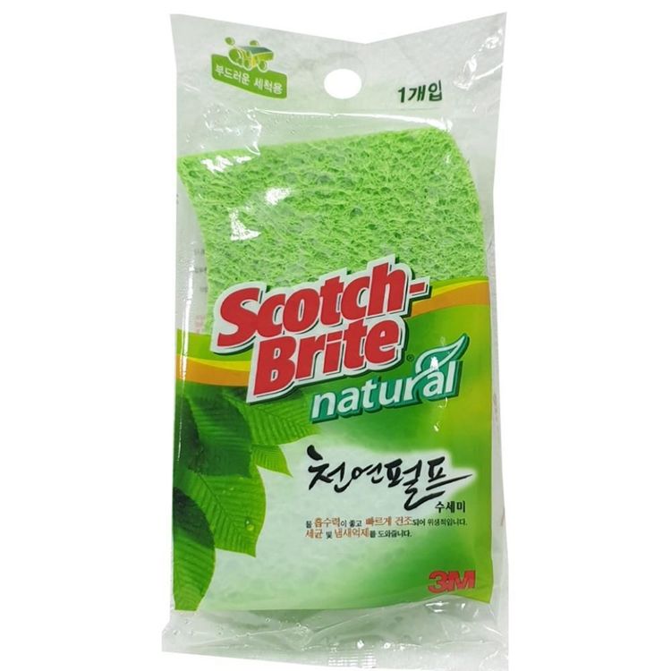 천연펄프 냄새억제 주방 수세미 설거지 잡화 그릇 컵 홈플러스 택배배송