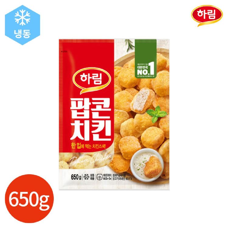 팝콘치킨 650g 홈플러스 택배배송