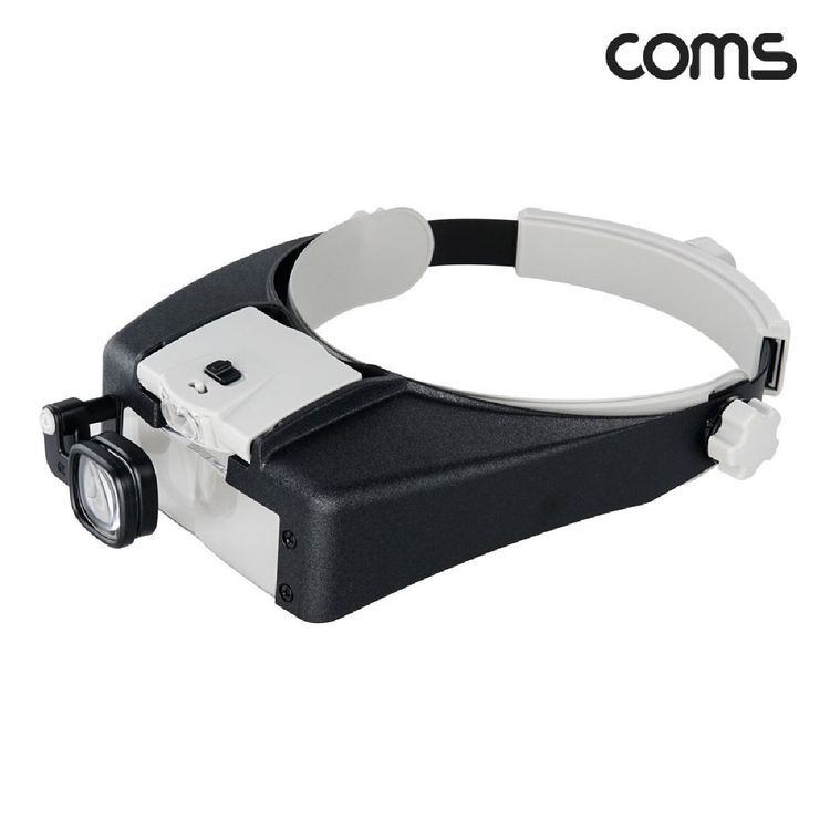 Coms 2 Led 헤드확대경 15x 6x 8x 실험용확대경 관찰용확대경 관찰경 헤드관찰 홈플러스 택배배송