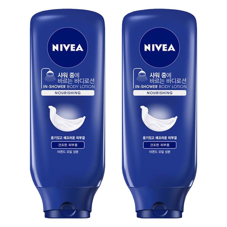 니베아 인샤워 바디로션 나리싱 400ml X 2개 홈플러스 택배배송