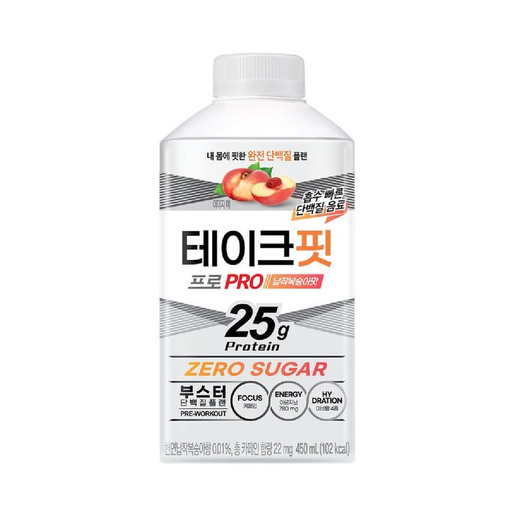 남양 테이크핏 프로 납작복숭아 450ML | 홈플러스