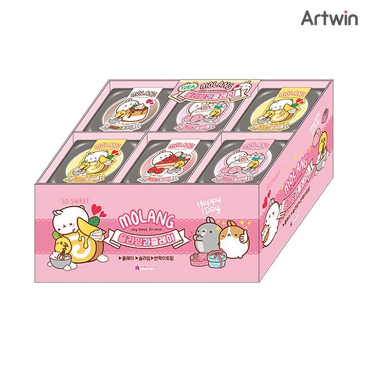 바보사랑 4000 몰랑이 슬라임과 클레이 Box12개입 홈플러스 택배배송